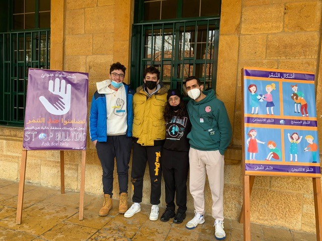 CAS Posters about Bullying - Brummana High School